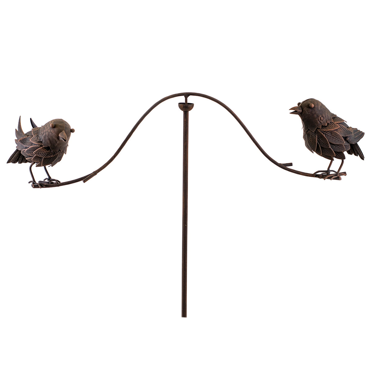 Garden Balancer, Metal Balancer Two Bird Stake 6.5X45.1X26.6In ...